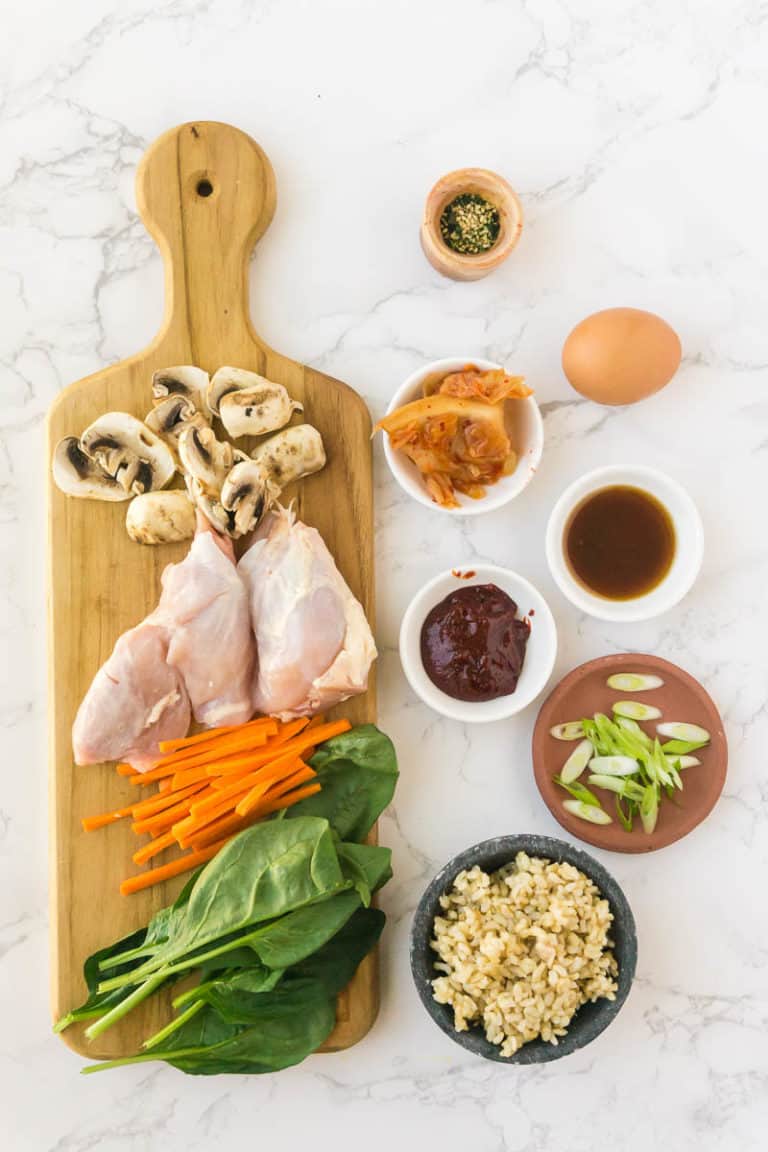 Easy Chicken Bibimbap Recipe (Is Bibimbap Healthy?) - Fitsian Food Life