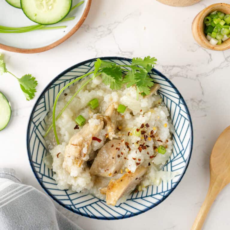 Chao Ga (Vietnamese Rice Porridge) Recipe - Fitsian Food Life