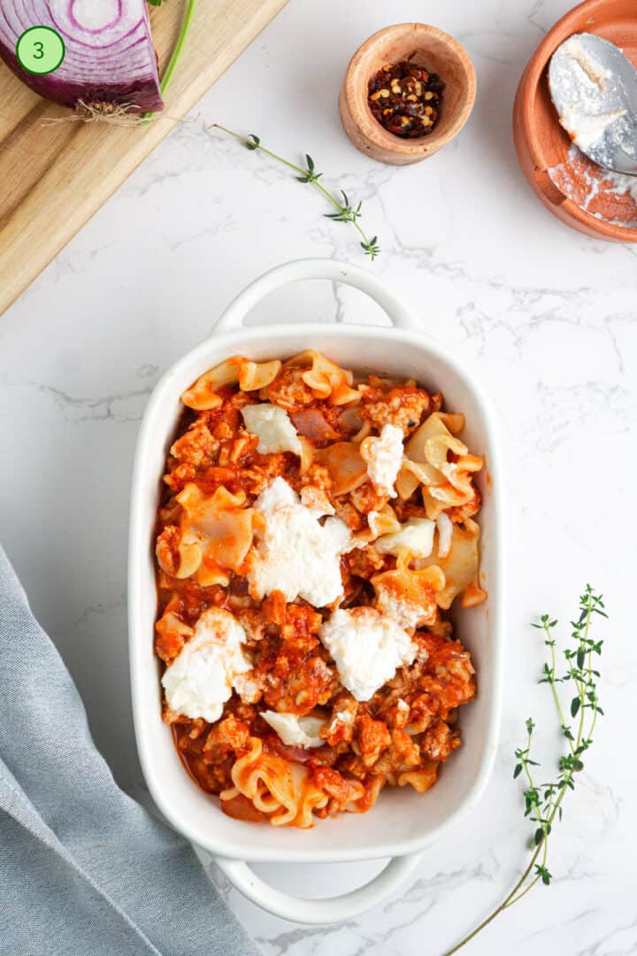 Easy Deconstructed Lasagna Recipe - Fitsian Food Life