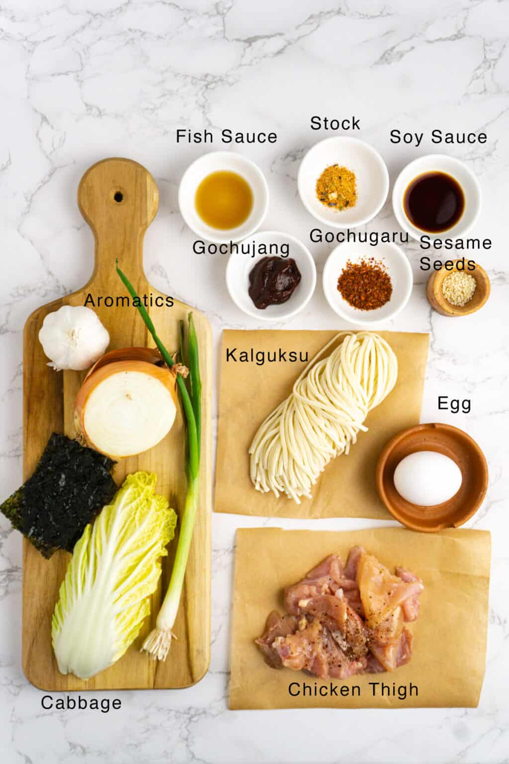 Gochujang Noodle Soup (Jang Kalguksu) - Fitsian Food Life