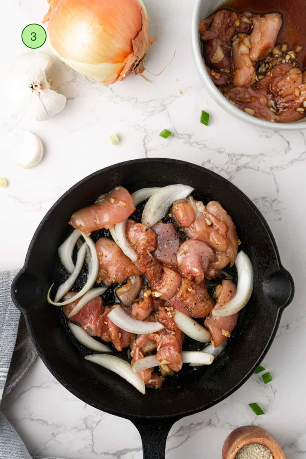 Korean Chicken Bulgogi Recipe (Dak Bulgogi) - Fitsian Food Life
