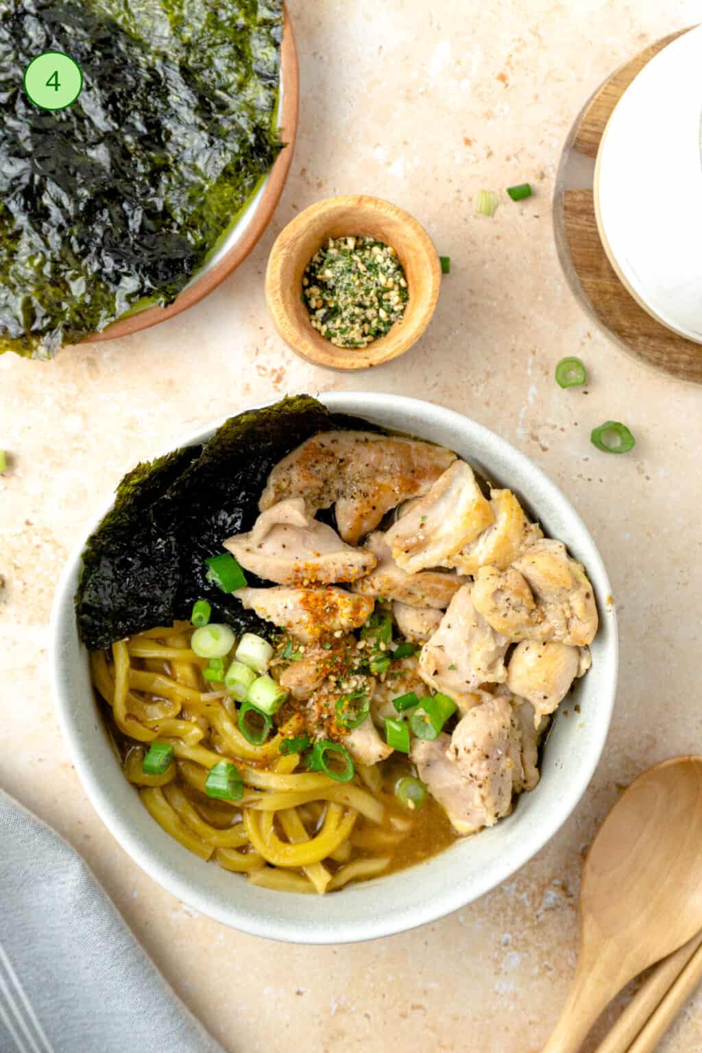 Easy Shoyu Chicken Ramen Recipe - Fitsian Food Life