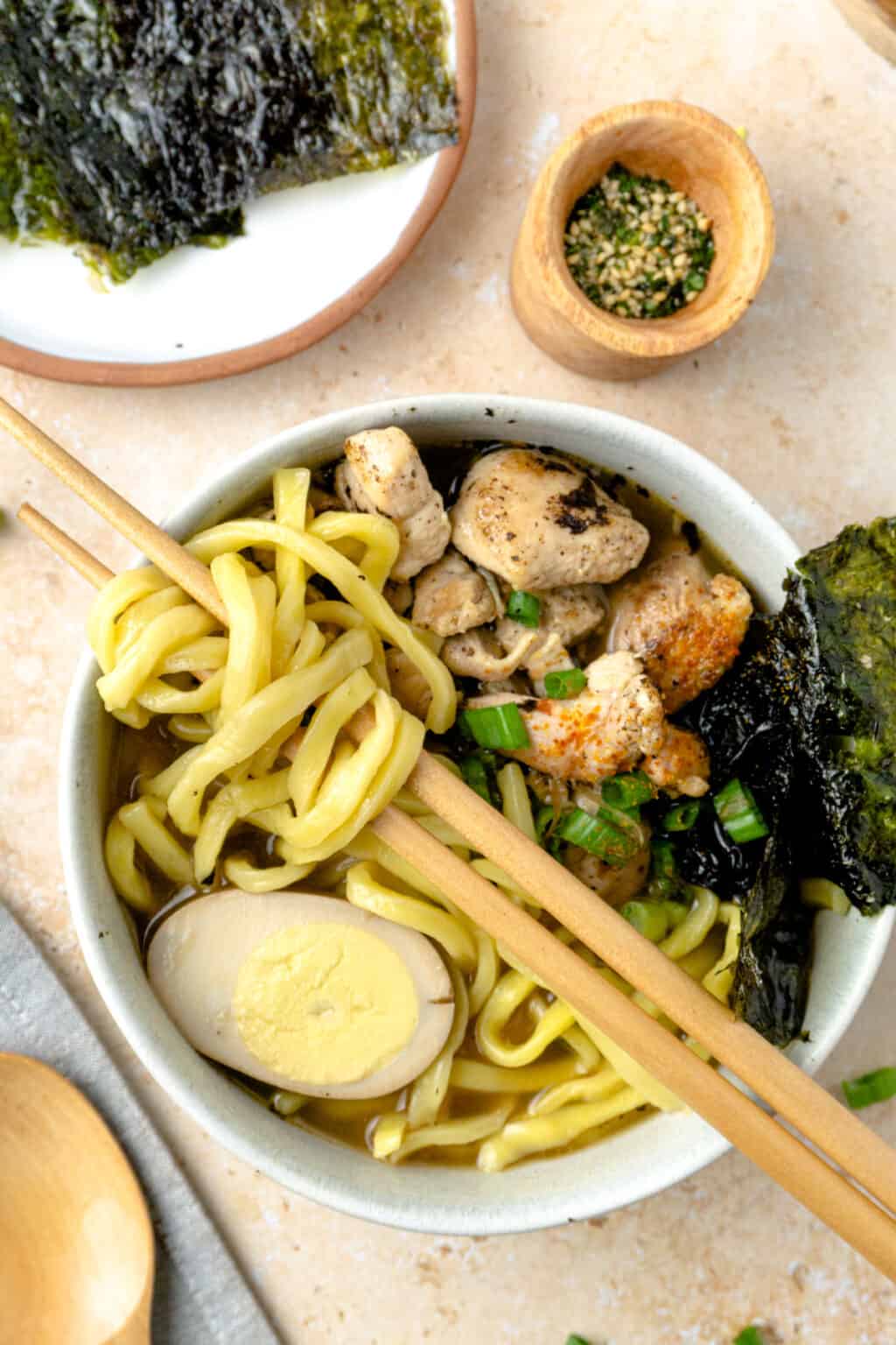 Easy Shoyu Chicken Ramen Recipe - Fitsian Food Life