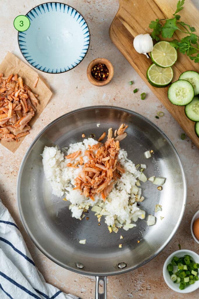 Thai Crab Fried Rice Recipe - Fitsian Food Life