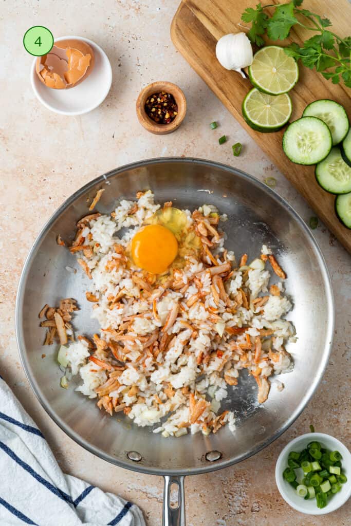 Thai Crab Fried Rice Recipe - Fitsian Food Life