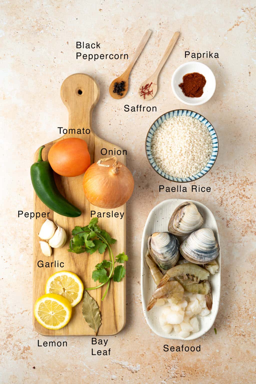 Healthy Paella Recipe - Fitsian Food Life