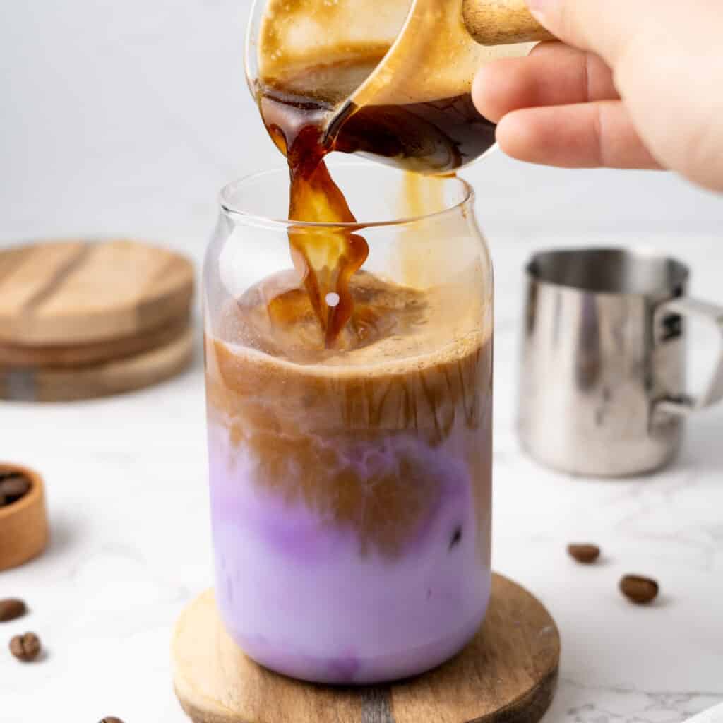 Ube Latte Recipe - Fitsian Food Life