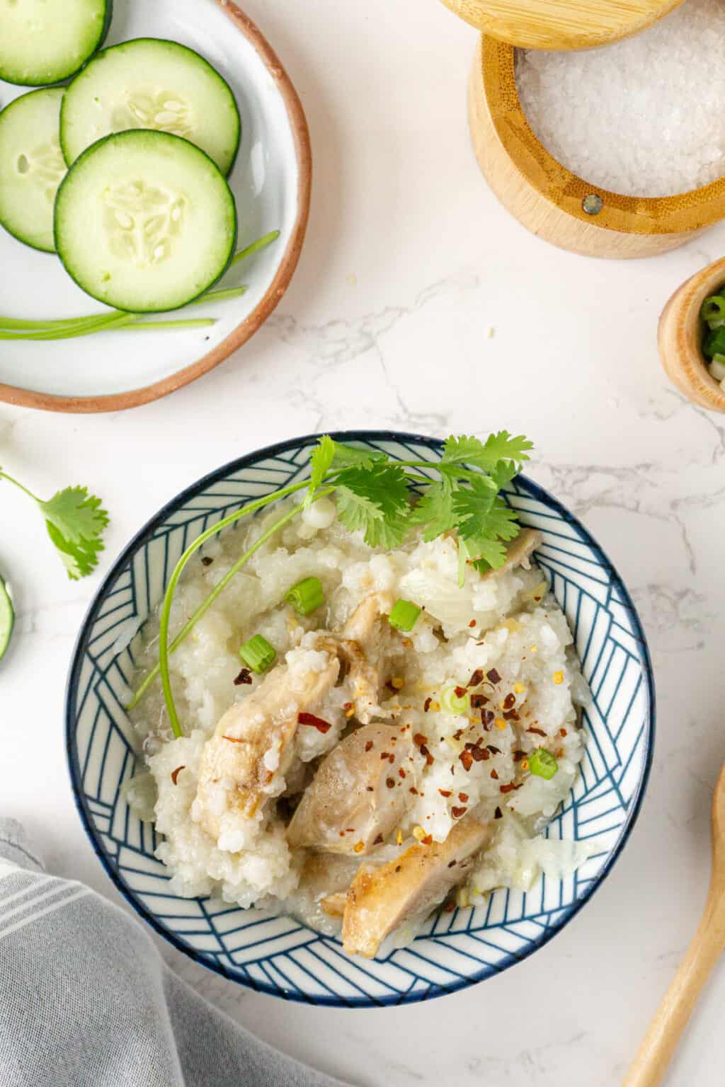 Chao Ga (Vietnamese Rice Porridge) Recipe - Fitsian Food Life