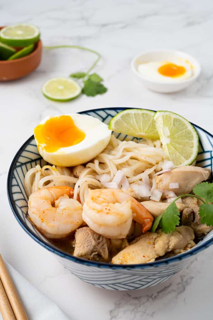 Tom Yum Noodle Soup - Fitsian Food Life