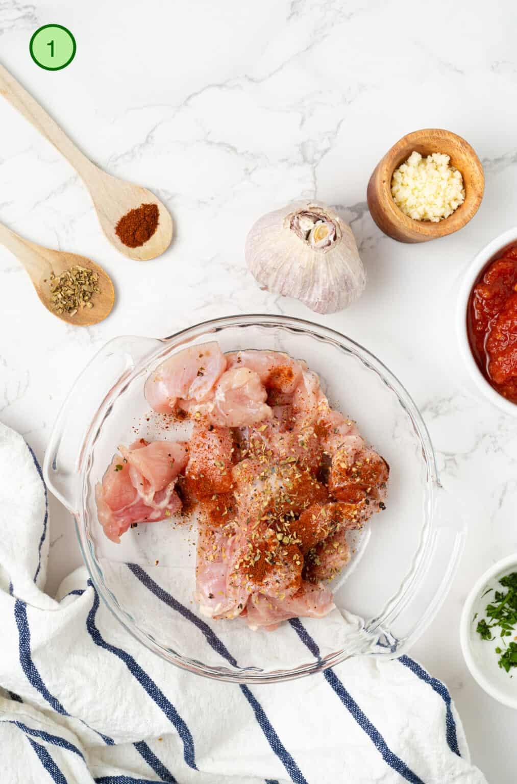 Chicken Arrabiata - Fitsian Food Life