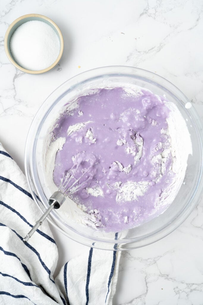 Ube Butter Mochi - Fitsian Food Life